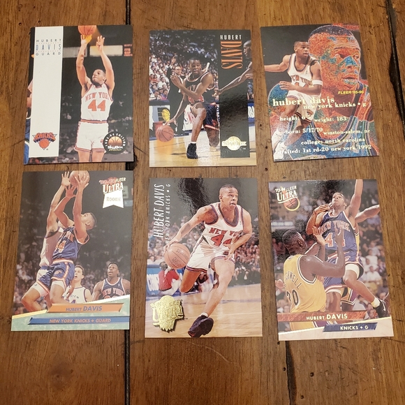 Topps | Other | Vintage Collection Of 9 Hubert Davis Cards | Poshmark